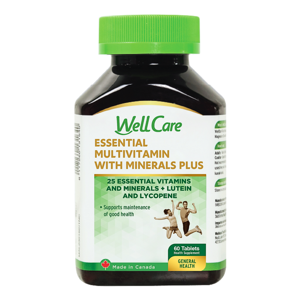 WellCare Essential Multivitamin with Minerals Plus Tablet ...